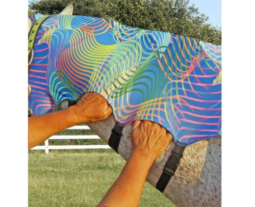 Lycra Mane Tamer to control your horse's unruly mane